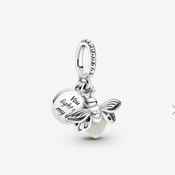 Pandora | Accessories | Glowinthedark Firefly Dangle Charm | Poshmark